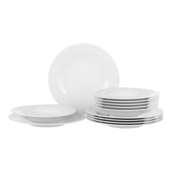 Seltmann Weiden Trio 12 Piece Bone China Dinnerware Set, Service for 6 & Reviews | Wayfair.co.uk